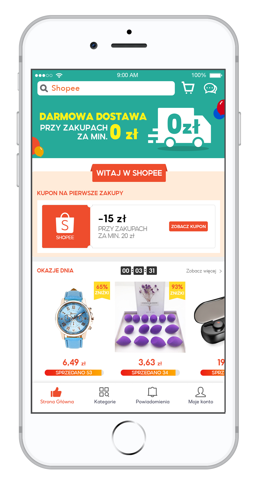 Pobierz aplikację Shopee: najlepsza platforma zakupów online Pobierz aplikację Shopee: najlepsza platforma zakupów online