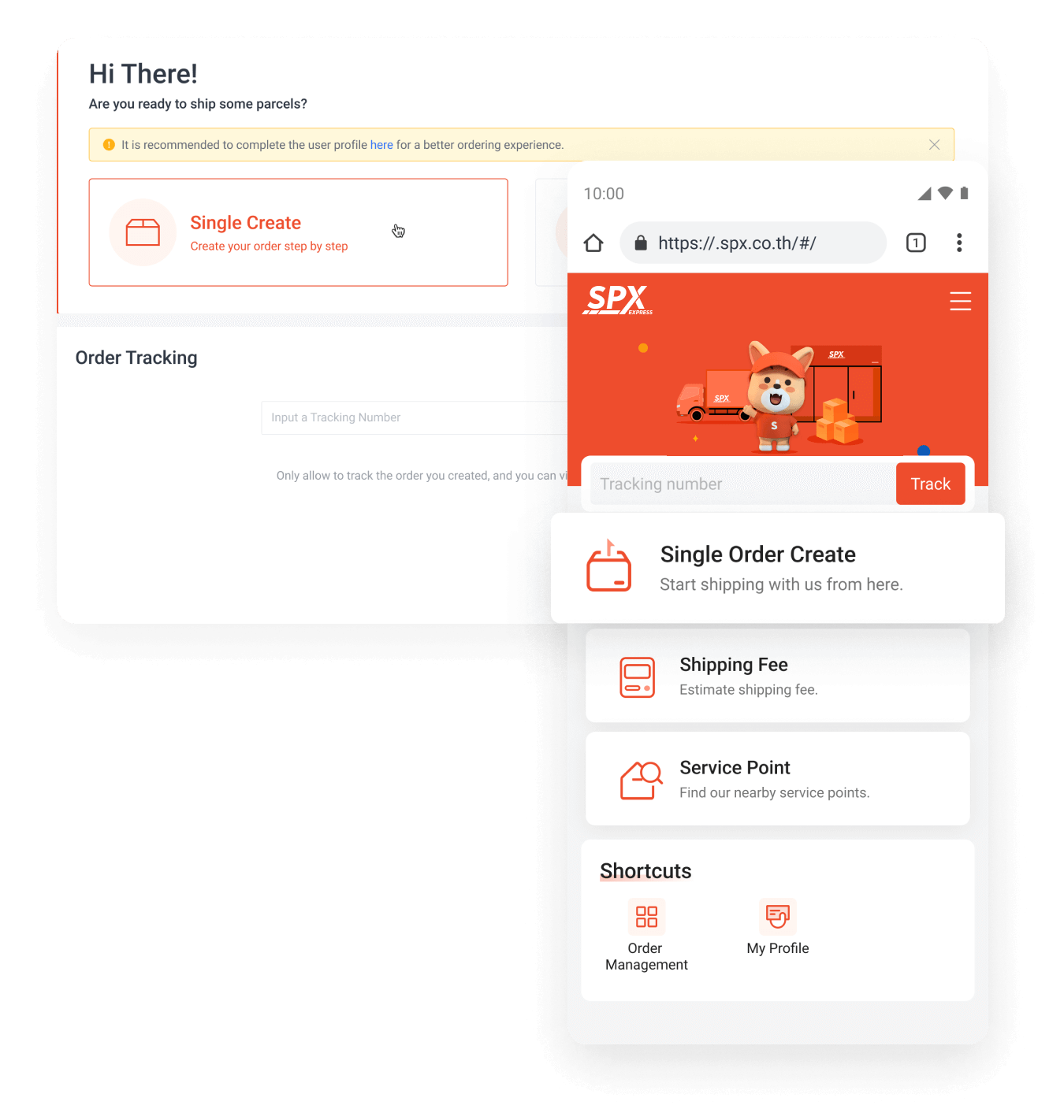SPX Express Courier, Delivery and Tracking | SPX Thailand