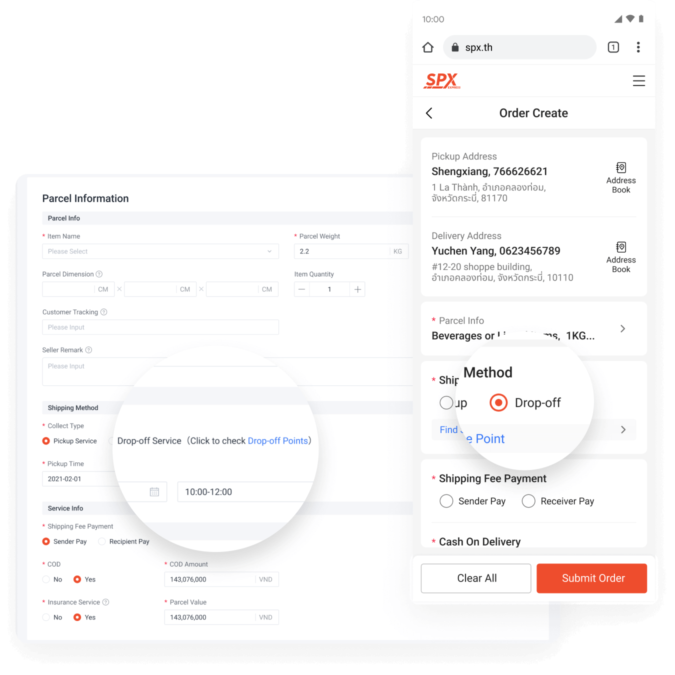 SPX Express Courier, Delivery and Tracking | SPX Thailand